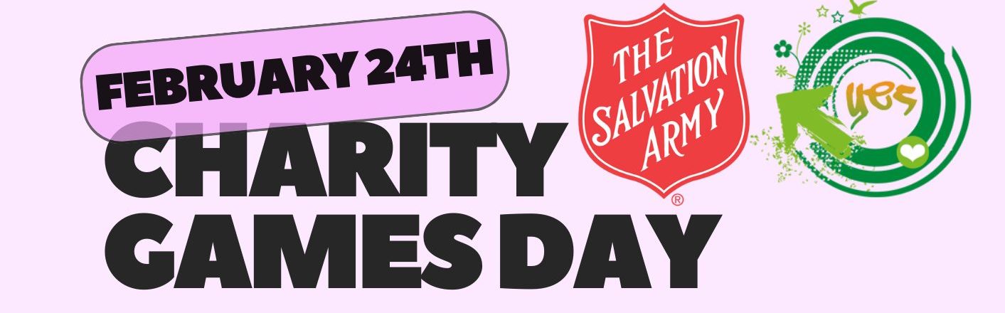 February 24th - Charity Games Day - Youth Enquiry Service